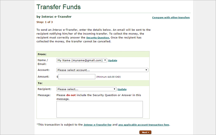 Send money with Interac e-Transfer | TD Canada Trust Send money with Interac e-Transfer | TD Canada Trust